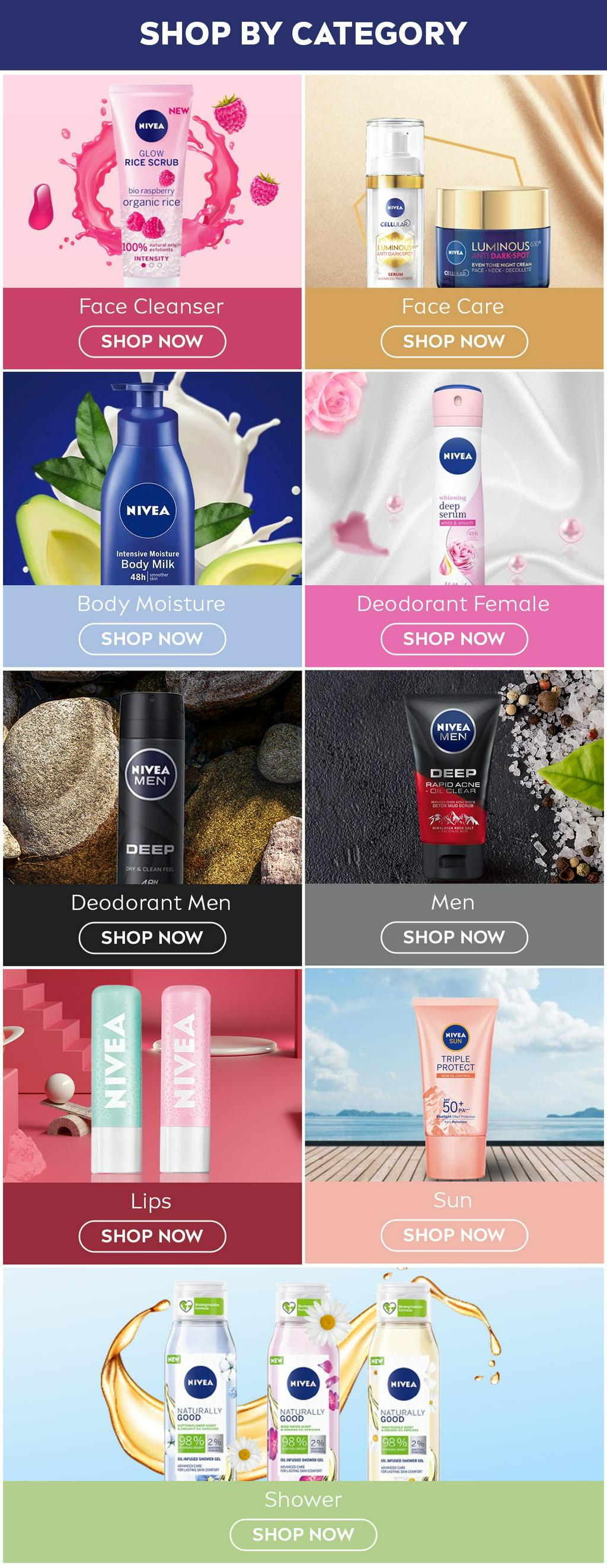 Nivea Official Store, Online Shop Jul 2024 | Shopee Singapore
