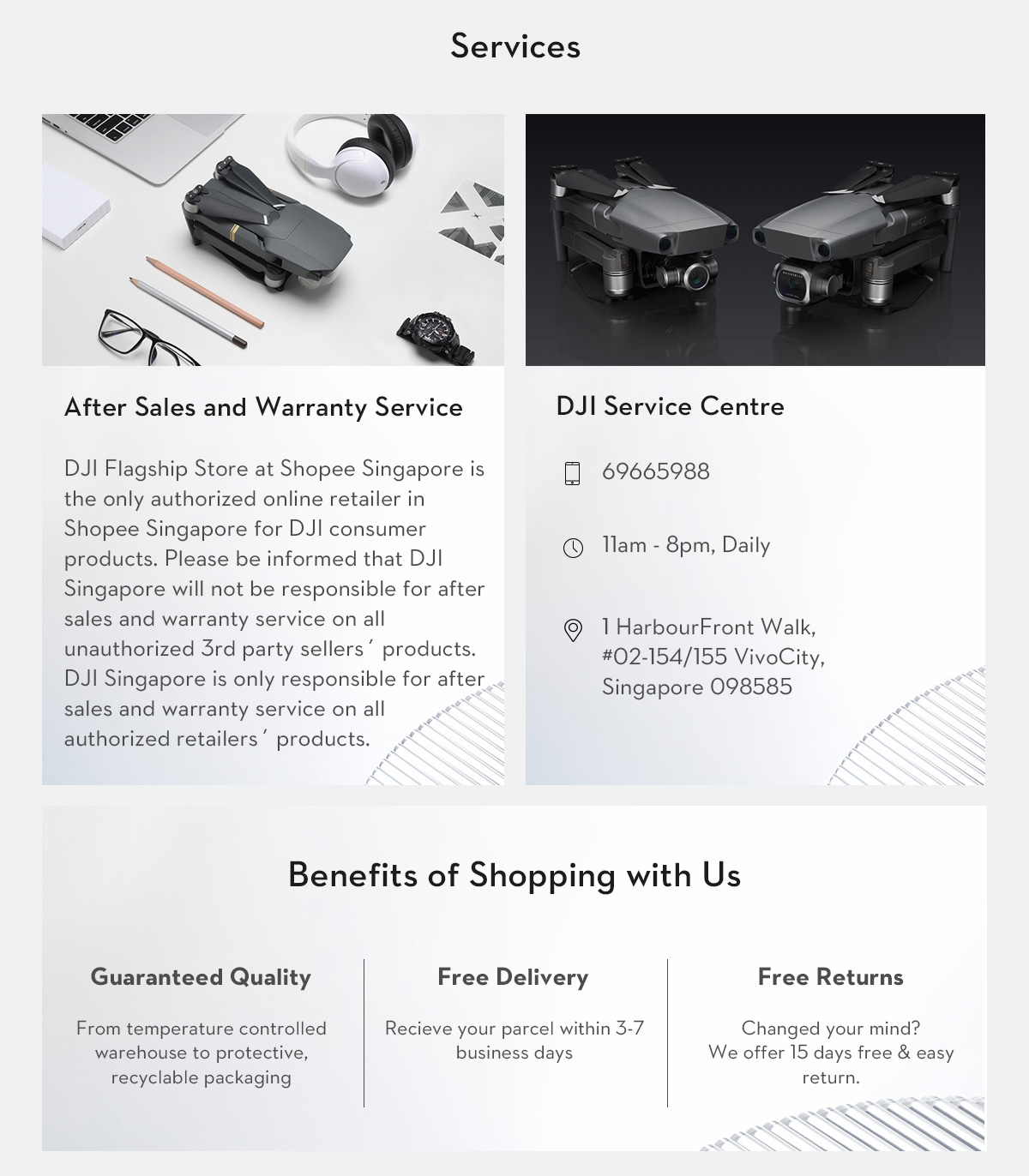 DJI OFFICIAL STORE, Online Shop Mar 2023 | Shopee Singapore
