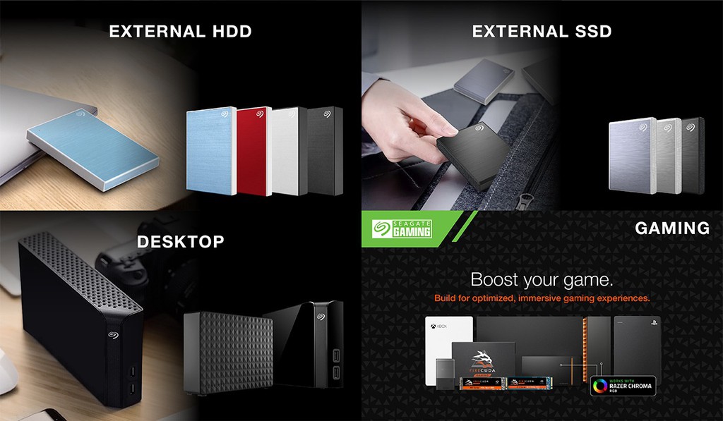 Seagate Singapore Official Store, Online Shop Jul 2024 | Shopee Singapore