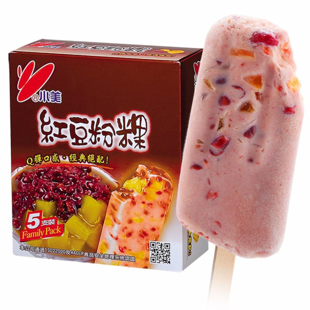 Red Bean Ice Cream Bar