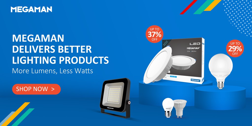 Megaman Official Store, Online Shop Jul 2024 | Shopee Singapore