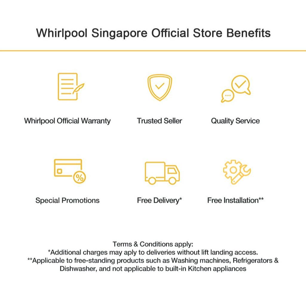WHIRLPOOL OFFICIAL STORE, Online Shop Feb 2023 | Shopee Singapore