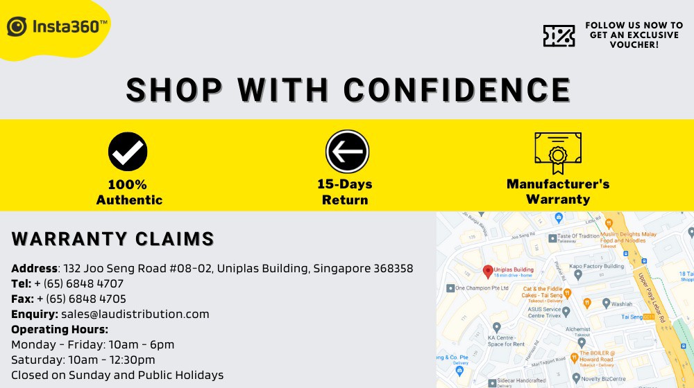 INSTA360 OFFICIAL STORE, Online Shop Jul 2024 | Shopee Singapore