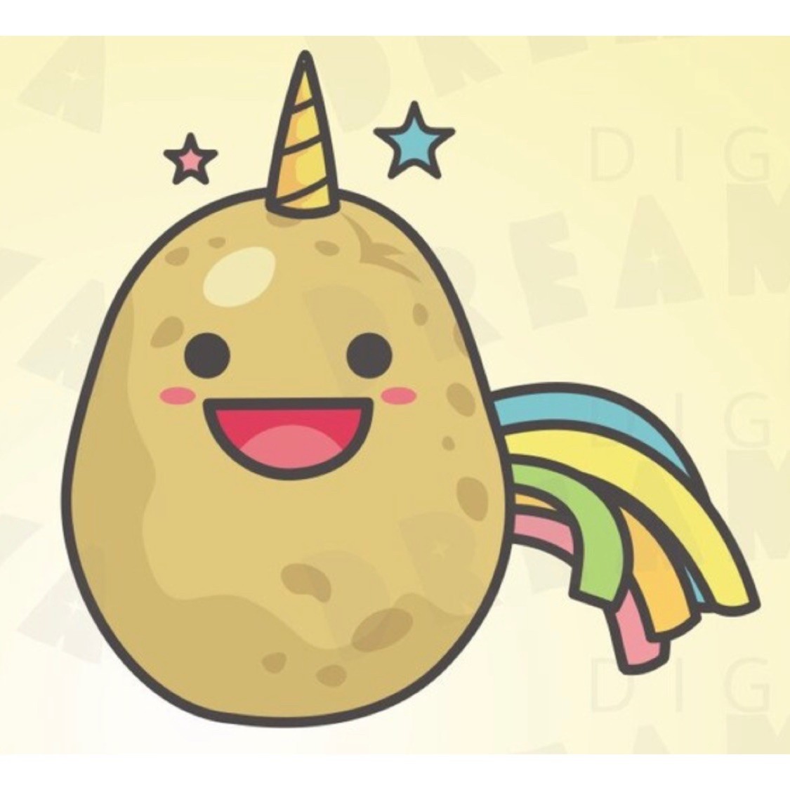 Unicorn Potato