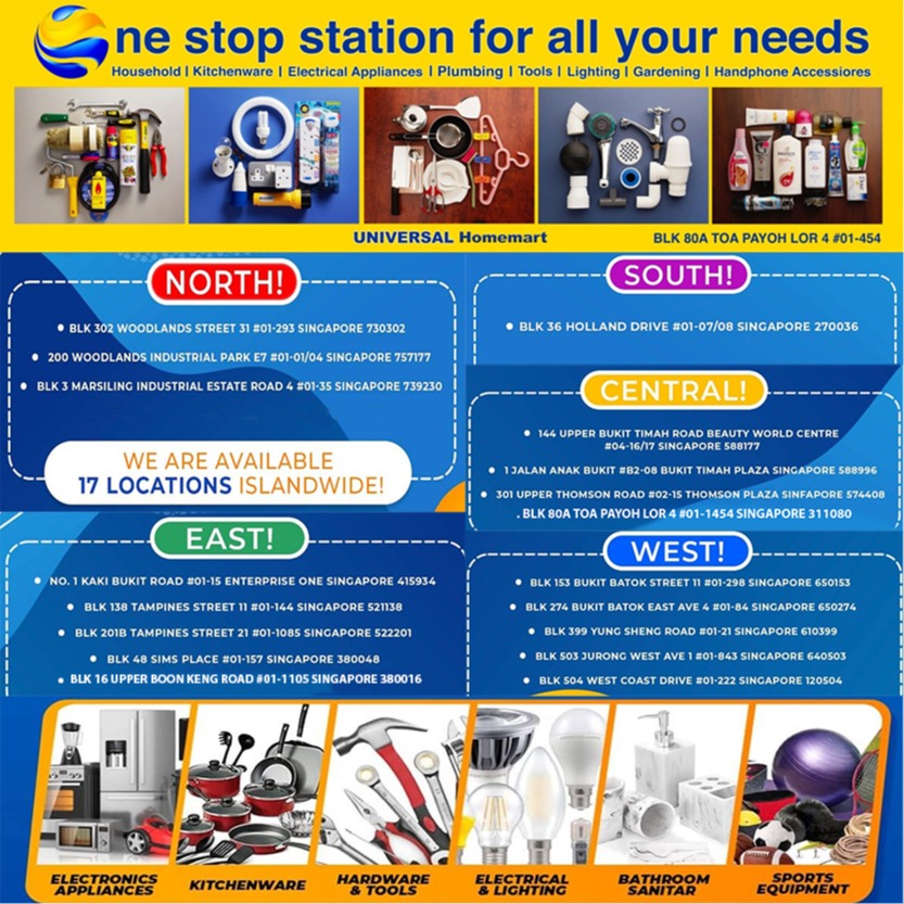 Universal Homemart, Online Shop | Shopee Singapore