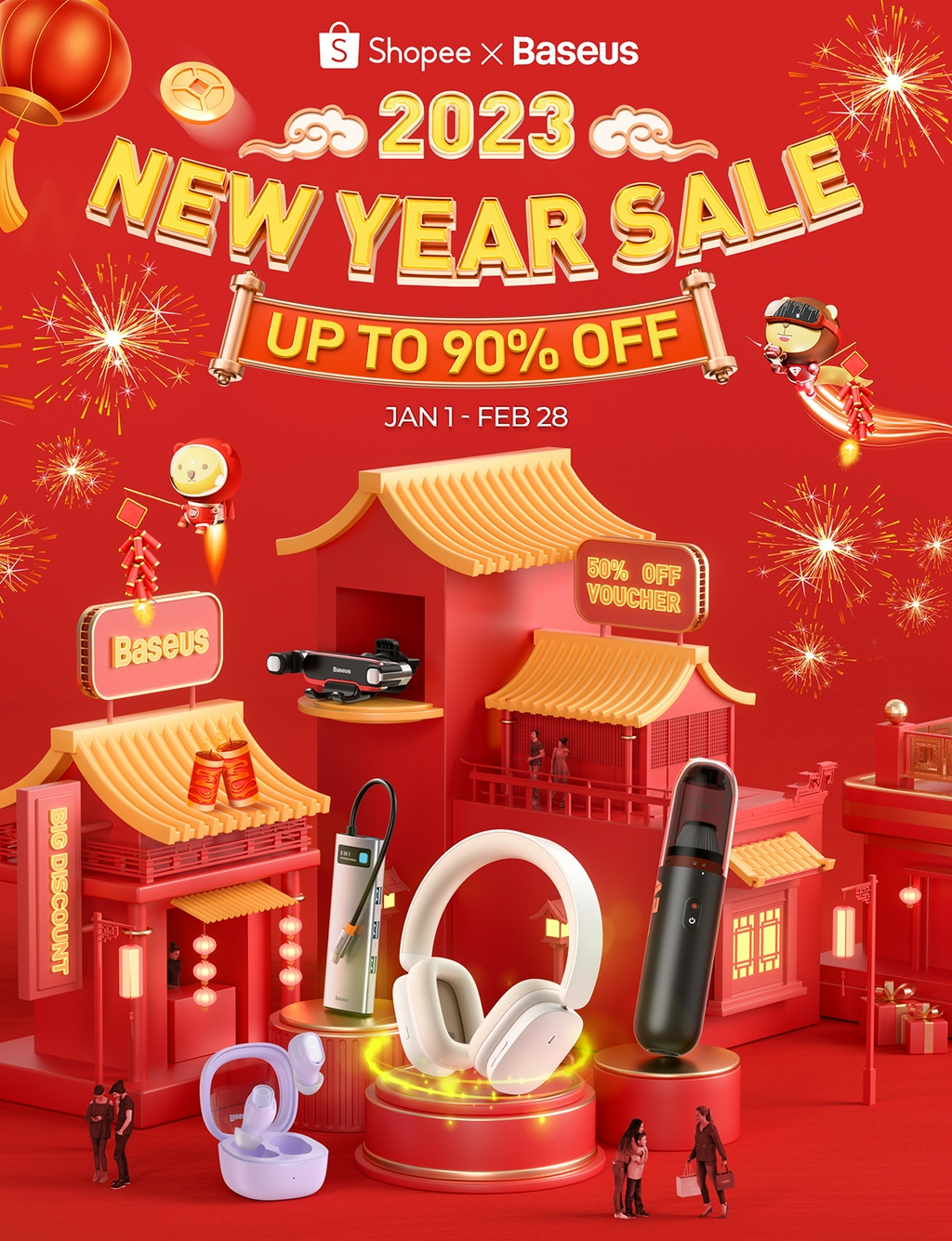 Baseus Official Store, Online Shop Jan 2023 | Shopee Singapore