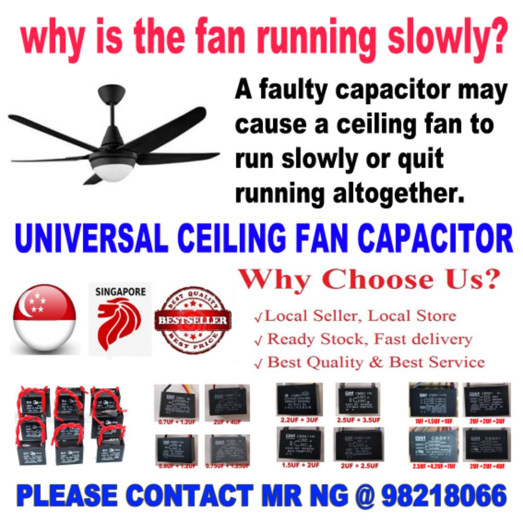 Fan Capacitor & LED Lights, Online Shop | Shopee Singapore