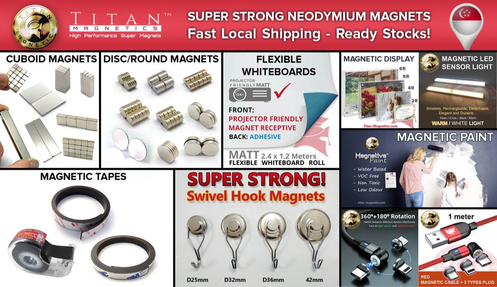 Titan Magnetics, Online Shop | Shopee Singapore