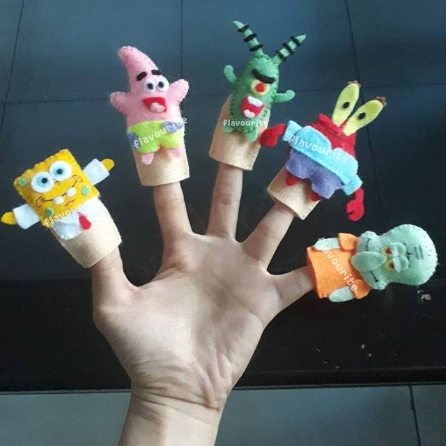 Spongebob Finger Friends