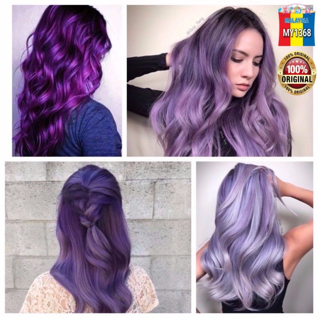 Violet Colour Hair