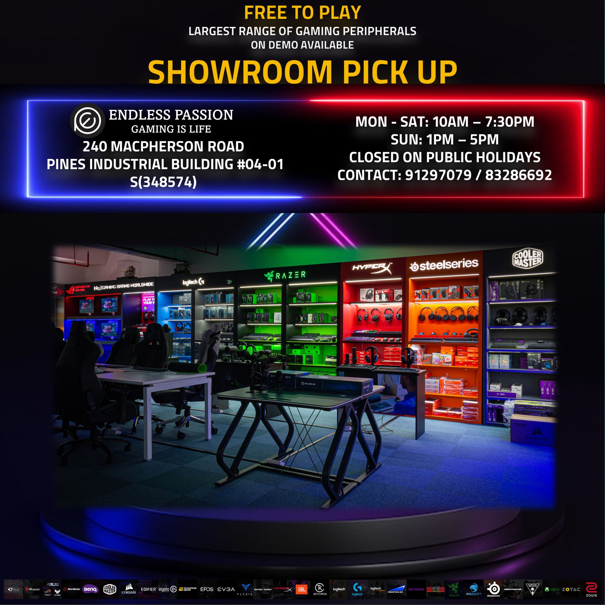 Endless Passion Gaming, Online Shop | Shopee Singapore