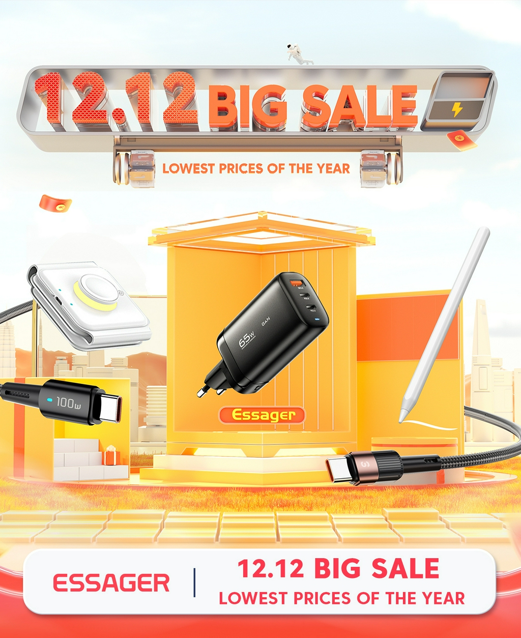 ESSAGER flagship store, Online Shop Mar 2023 | Shopee Singapore