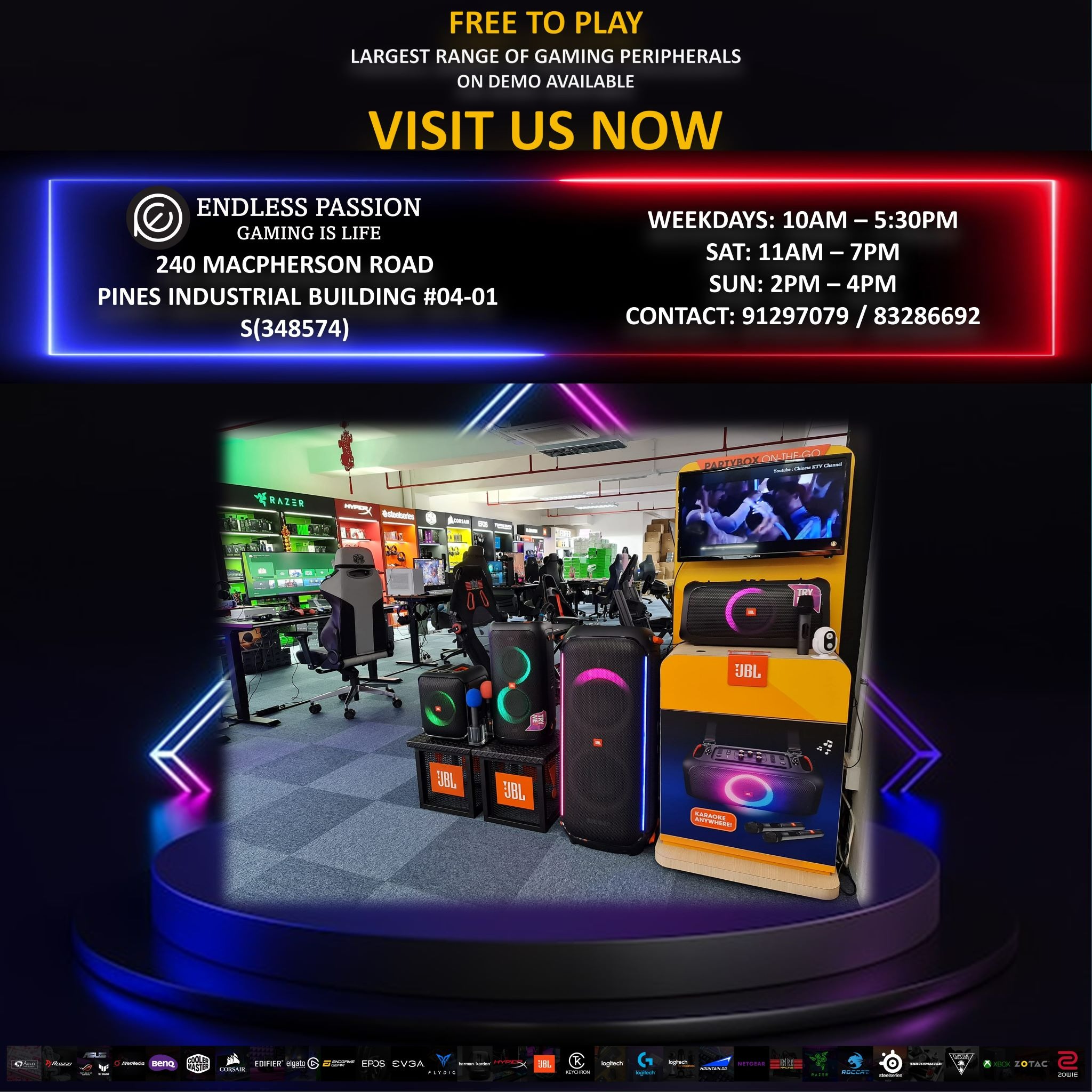 Endless Passion Gaming, Online Shop | Shopee Singapore