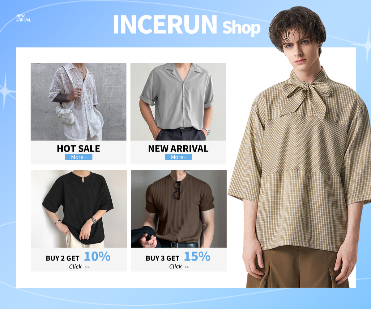 INCERUN Official Store, Online Shop Oct 2023 | Shopee Singapore