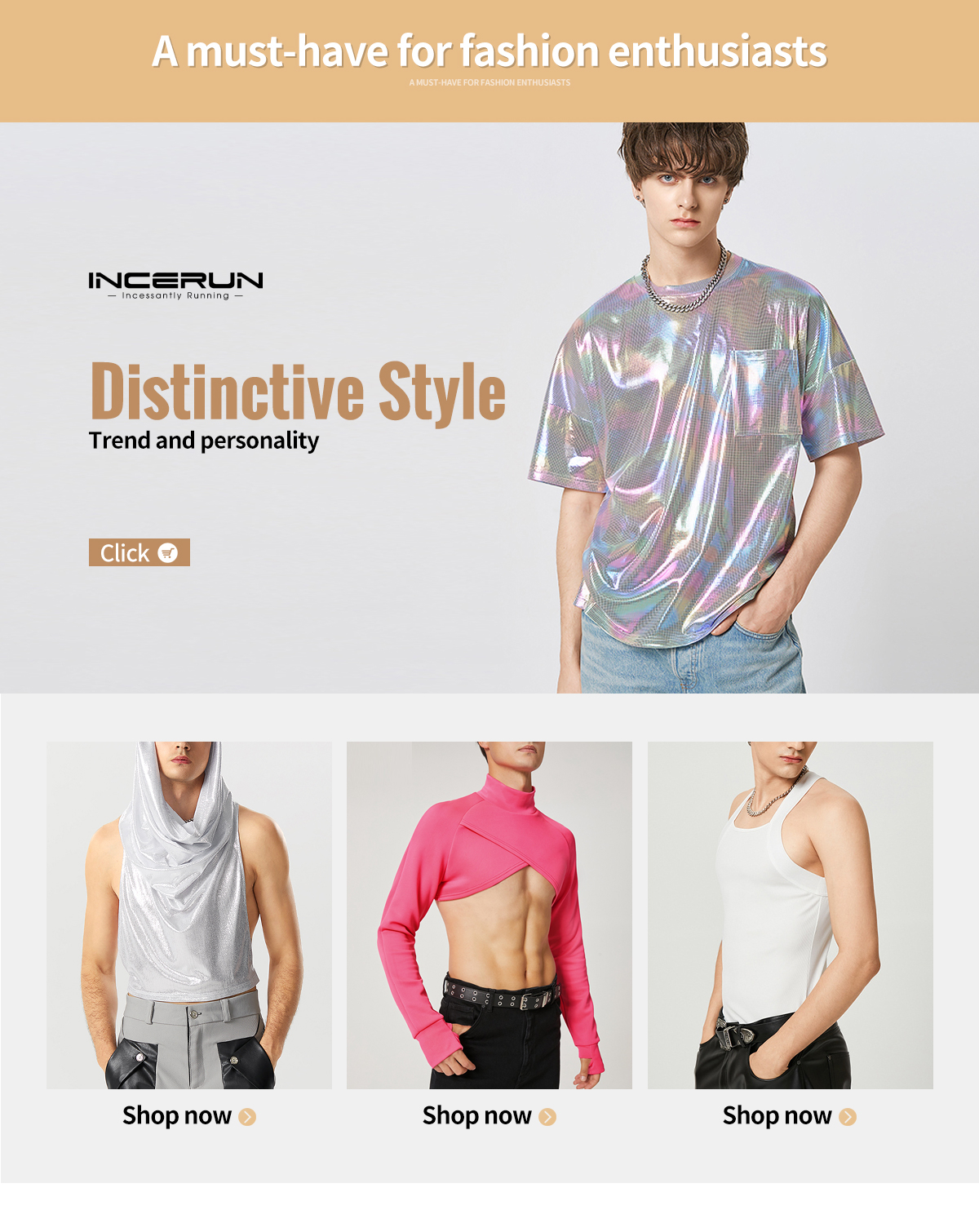 INCERUN Official Store, Online Shop Jul 2024 | Shopee Singapore