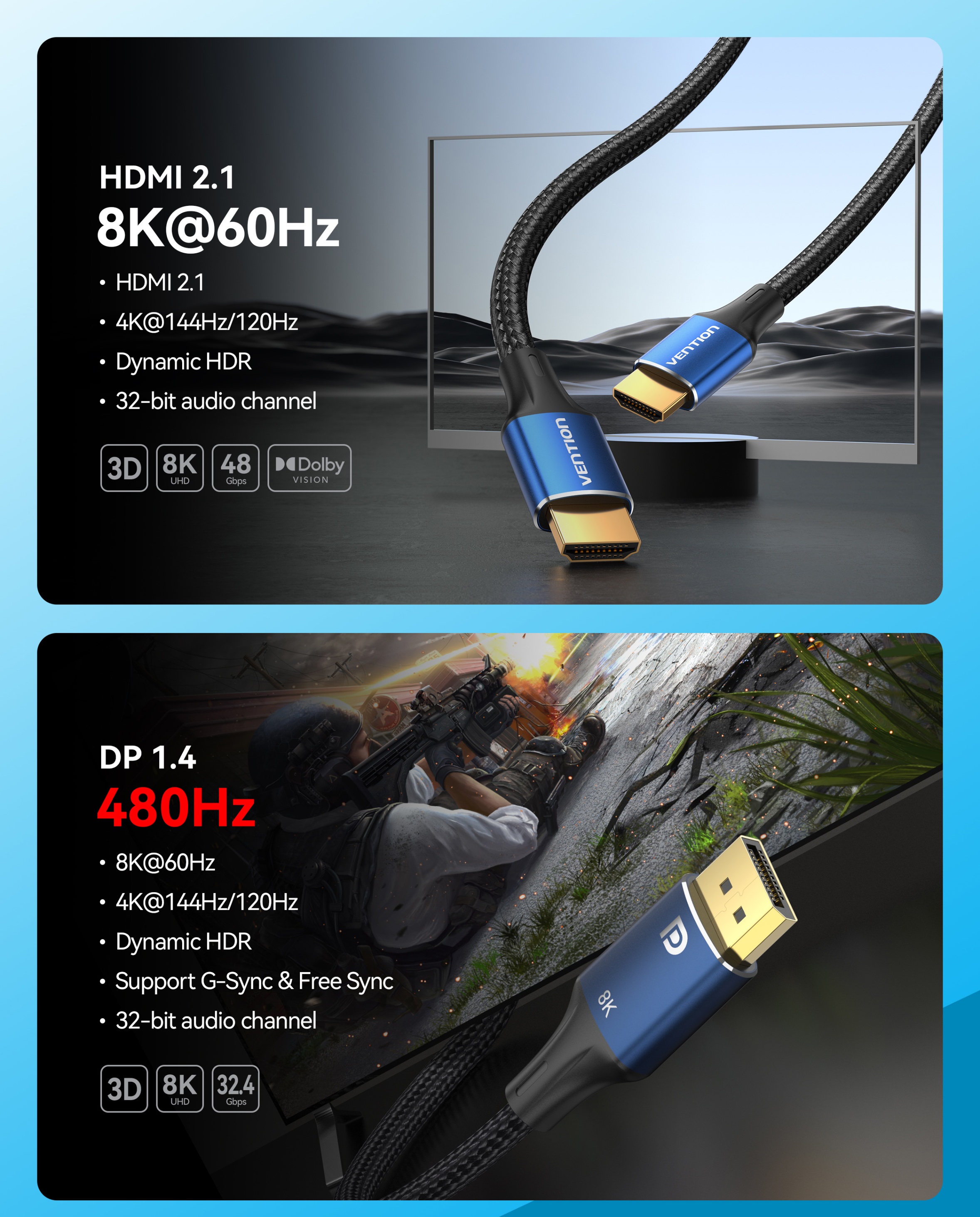 Vention Official Store, Online Shop Jul 2024 | Shopee Singapore