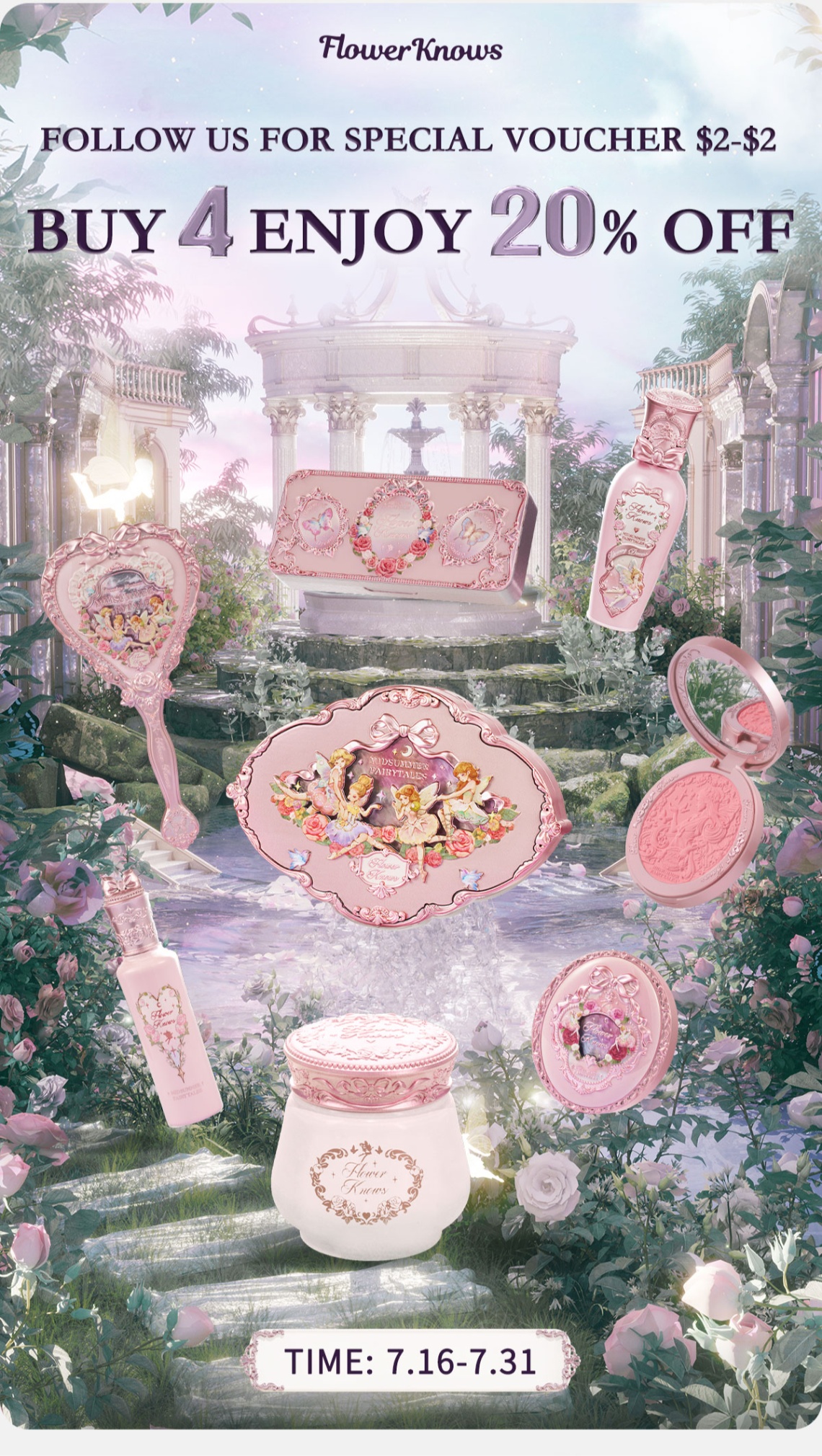 Flower Knows Official Store, Online Shop Jul 2024 | Shopee Singapore