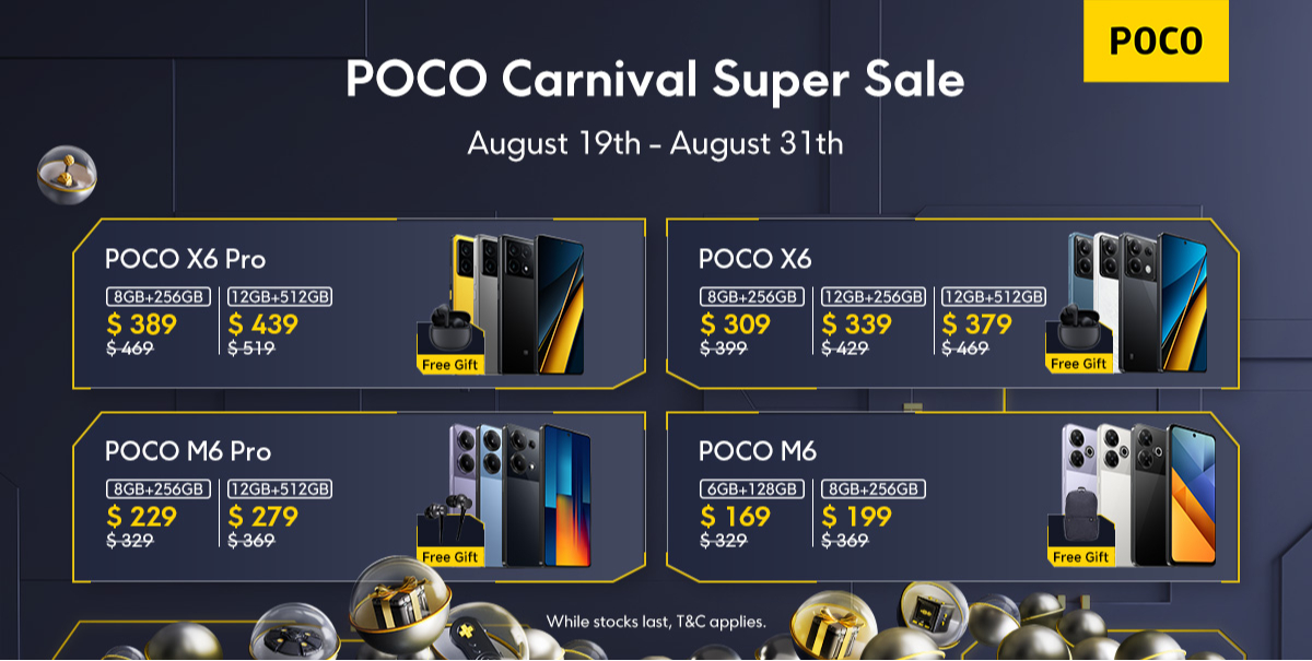 POCO Official Store Global, Online Shop Oct 2024 | Shopee Singapore