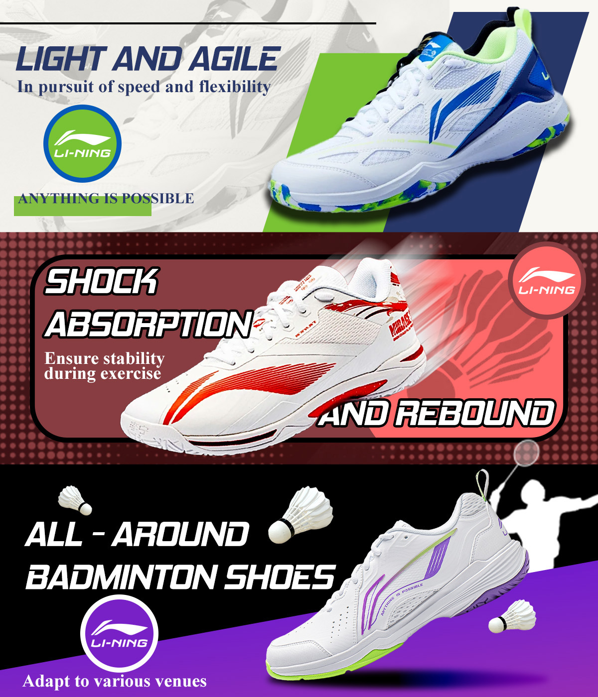 LINING Official Store, Online Shop Sep 2025 | Shopee Singapore