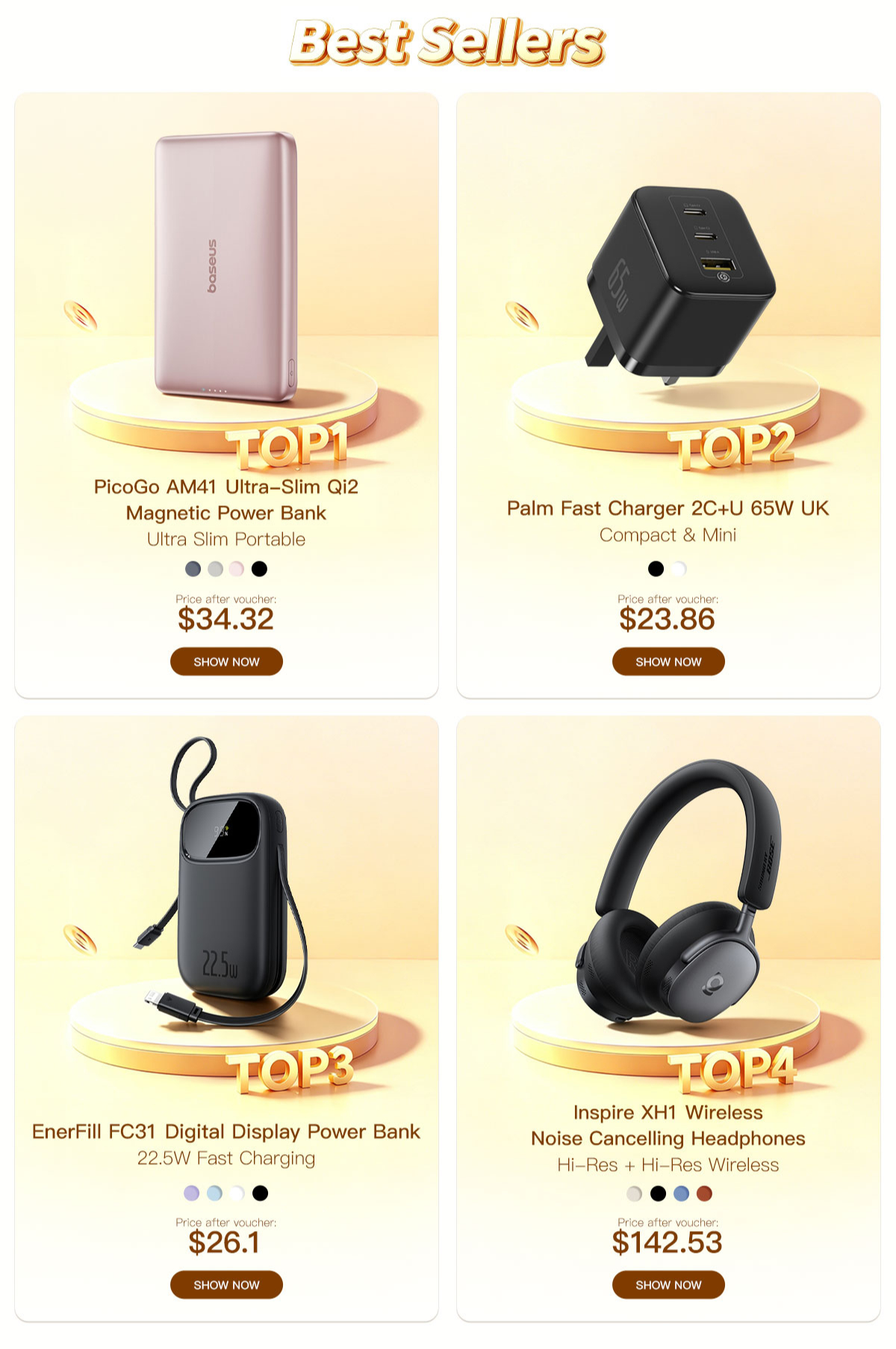 Baseus Official Store, Online Shop Jun 2026 | Shopee Singapore