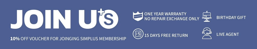 Simplus Official Store, Online Shop Jan 2023 | Shopee Singapore