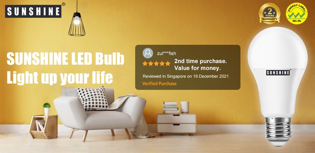 SUNSHINE Lighting, Online Shop | Shopee Singapore