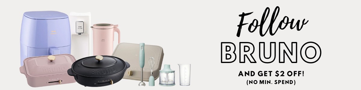 BRUNO Official Store, Online Shop Jan 2023 | Shopee Singapore