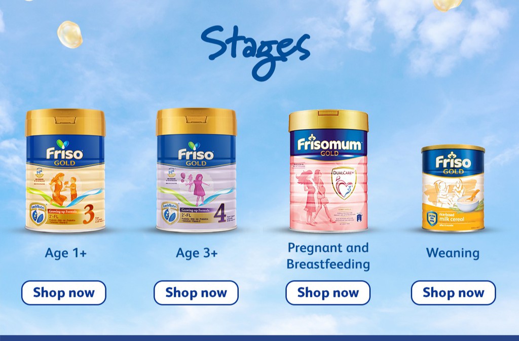 Friso Official Store, Online Shop Jul 2024 | Shopee Singapore