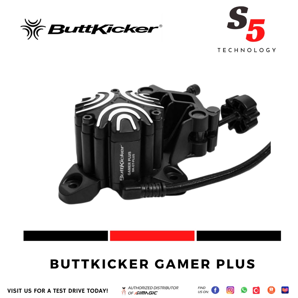 Sim Racing MUST-HAVE The Buttkicker Gamer Plus!, 54% OFF