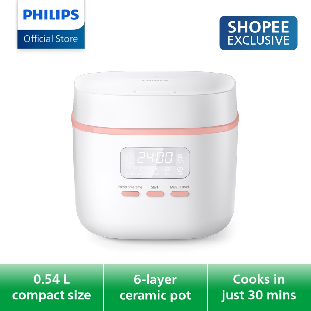 PHILIPS 3000 Series Mini Rice Cooker 0.54L – HD3064/62 REVIEW – Secret ...