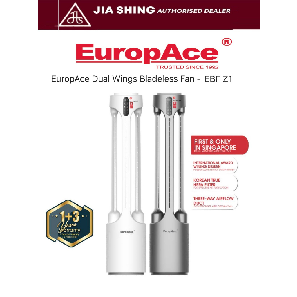 Europace Dual Wings Bladeless Fan EBF Z1 REVIEW – Secret Review