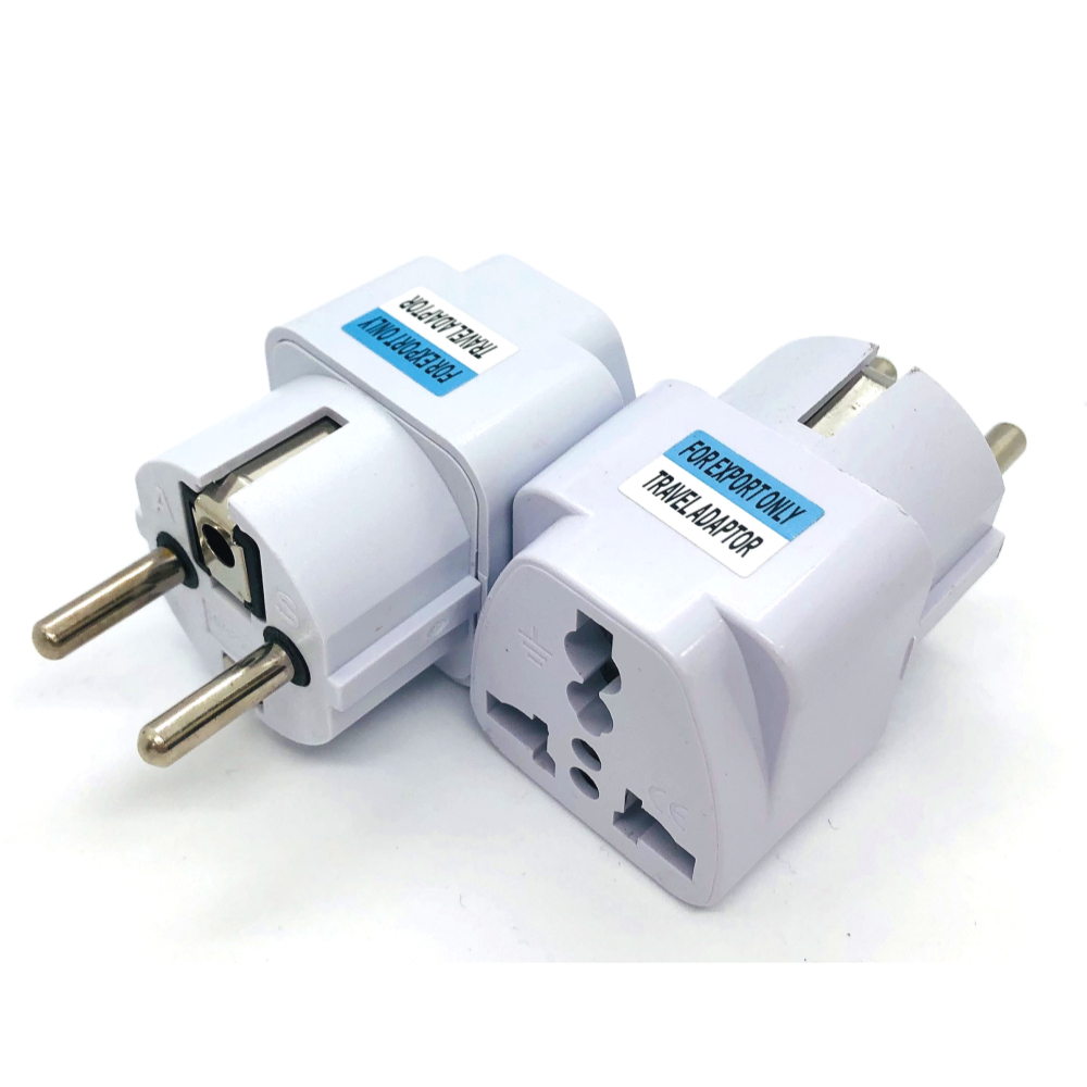South Korea Plug Adapter Universal EU German Conversion Plug Adapter