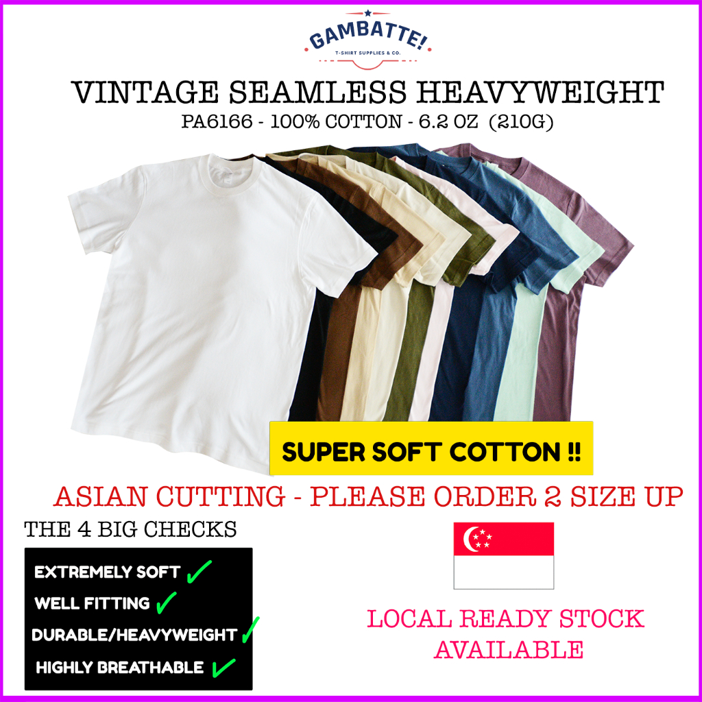 Gambatte! T-Shirt Supplies and Co., Online Shop | Shopee Singapore