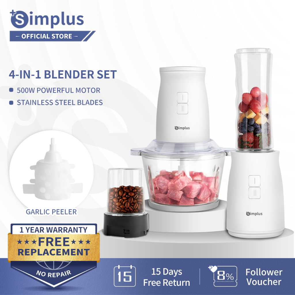 Simplus Meat Grinder 1.8L Glass Bowl Food Chopper Processor REVIEW ...