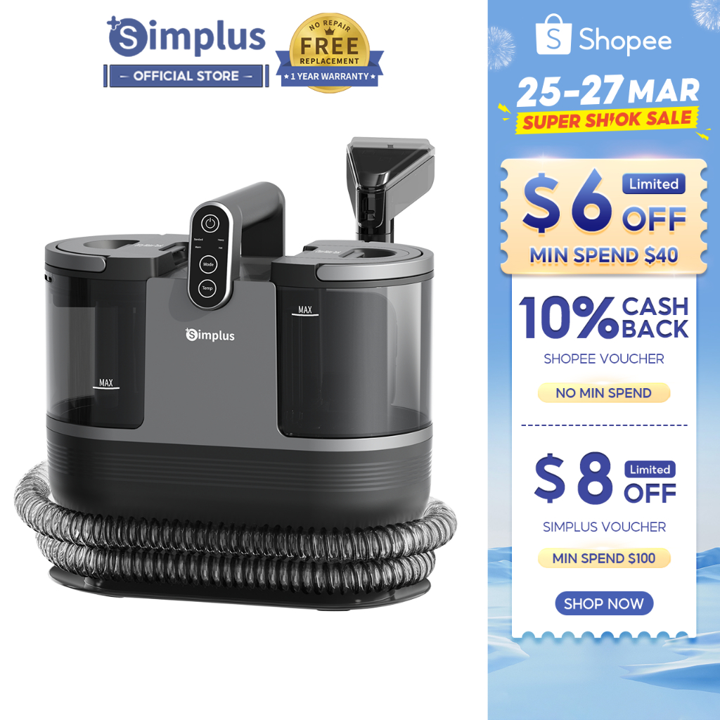 Simplus Fabric & Upholstery Cleaning Machine REVIEW – Secret Review