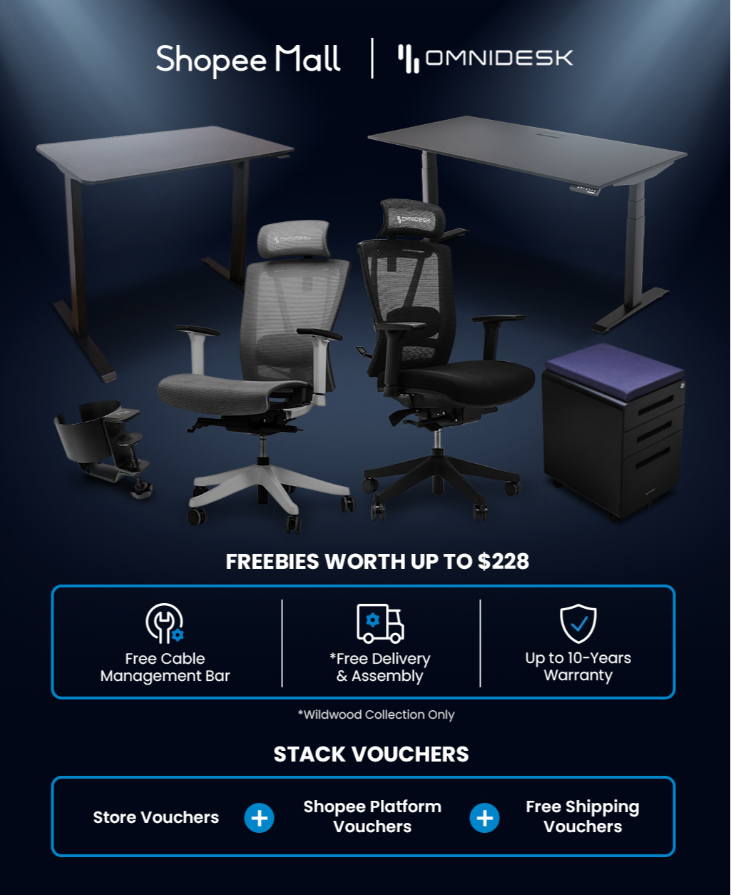 Omnidesk Official Store, Online Shop Aug 2023 | Shopee Singapore