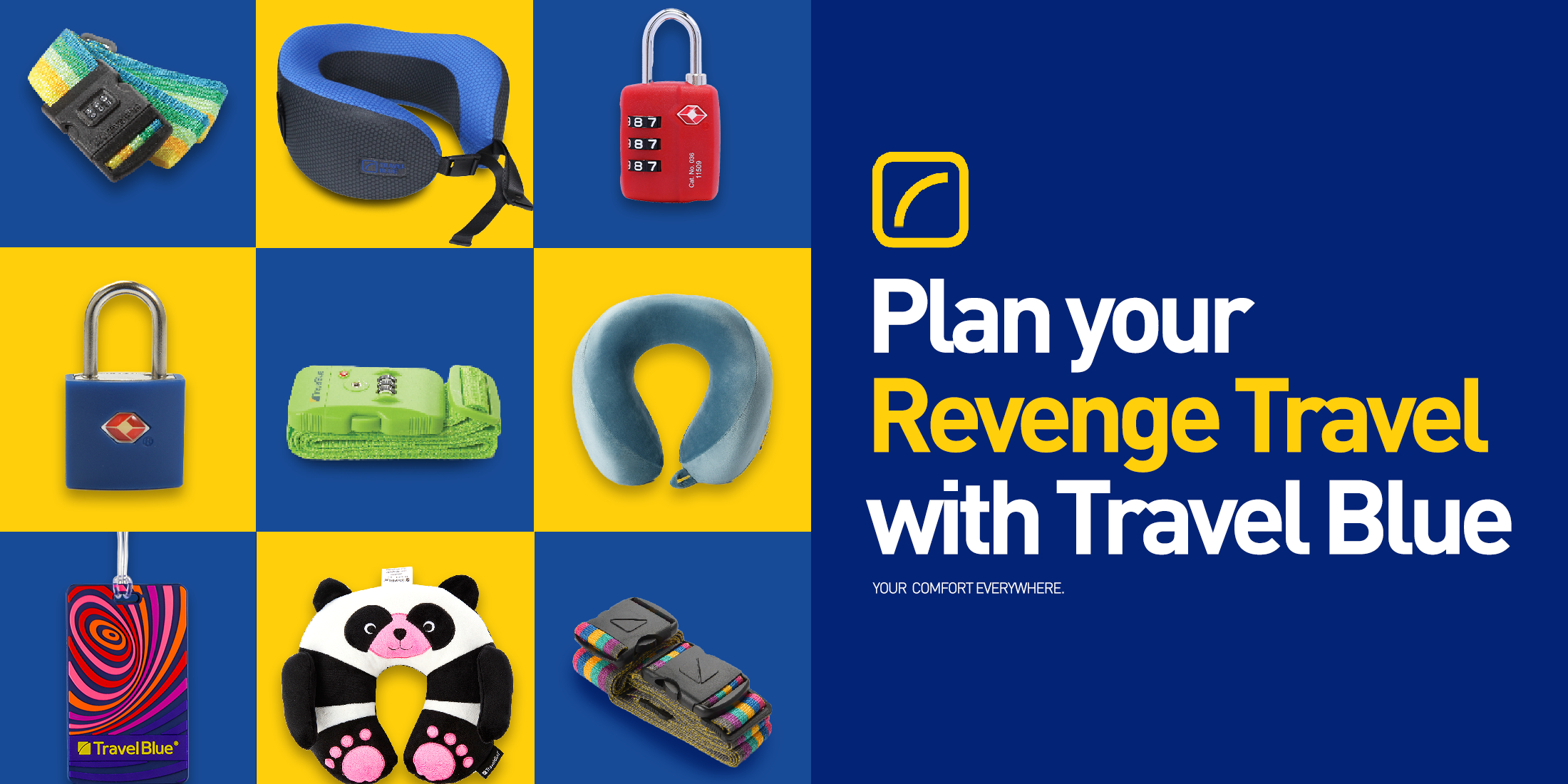 Travel Blue Official Store, Online Shop May 2024 | Shopee Singapore