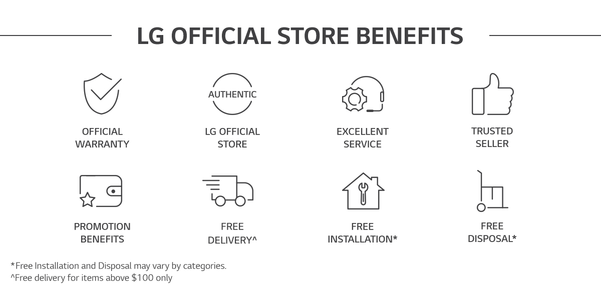 LG Singapore Official Store, Online Shop Jul 2024 | Shopee Singapore