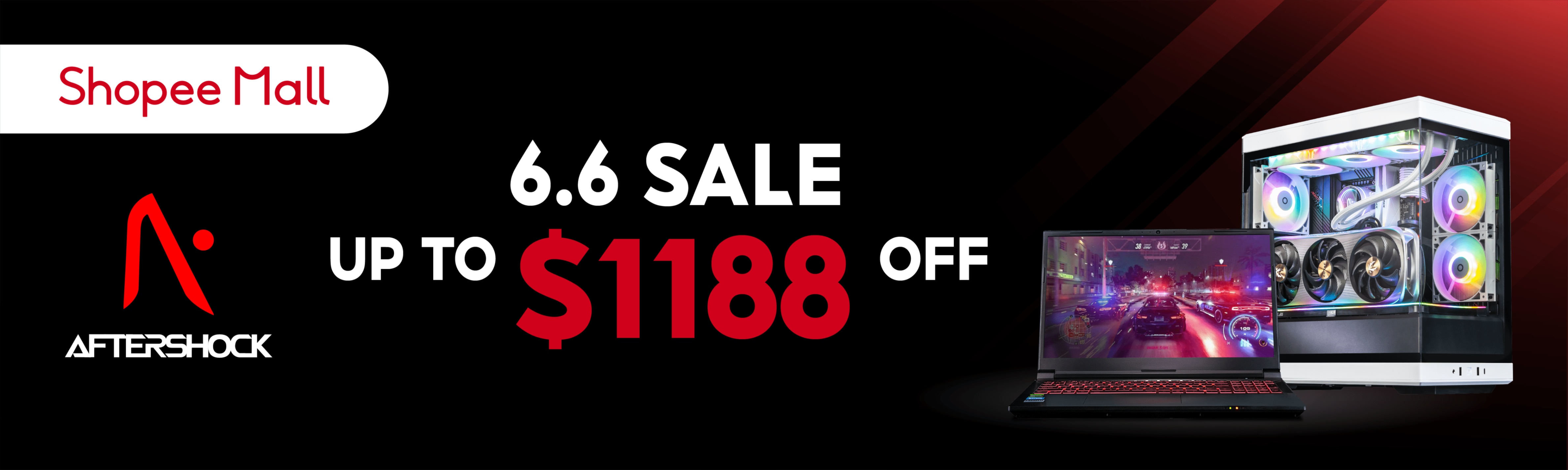 Aftershock PC Official Store, Online Shop Jul 2023 | Shopee Singapore