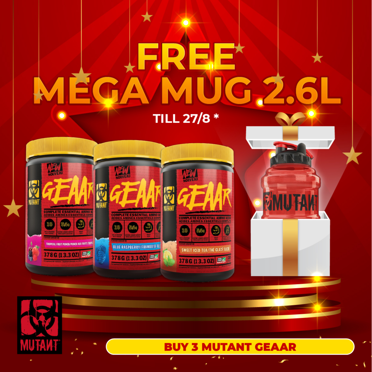 Mutant Nutrition Official Store, Online Shop Jul 2024 | Shopee Singapore