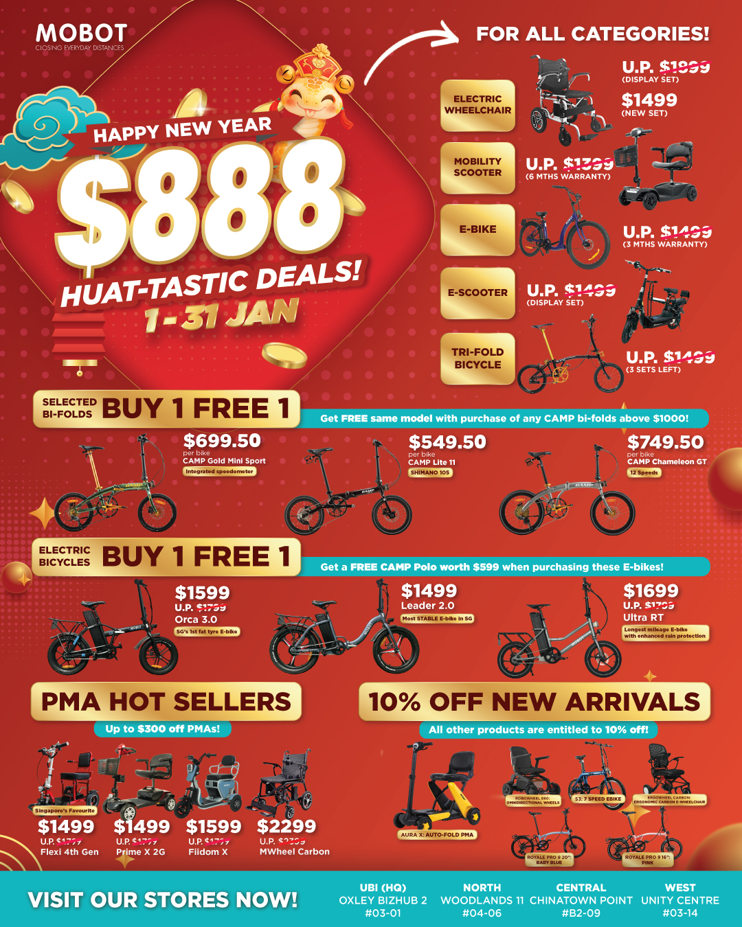 Mobot, Online Shop Jun 2026 | Shopee Singapore