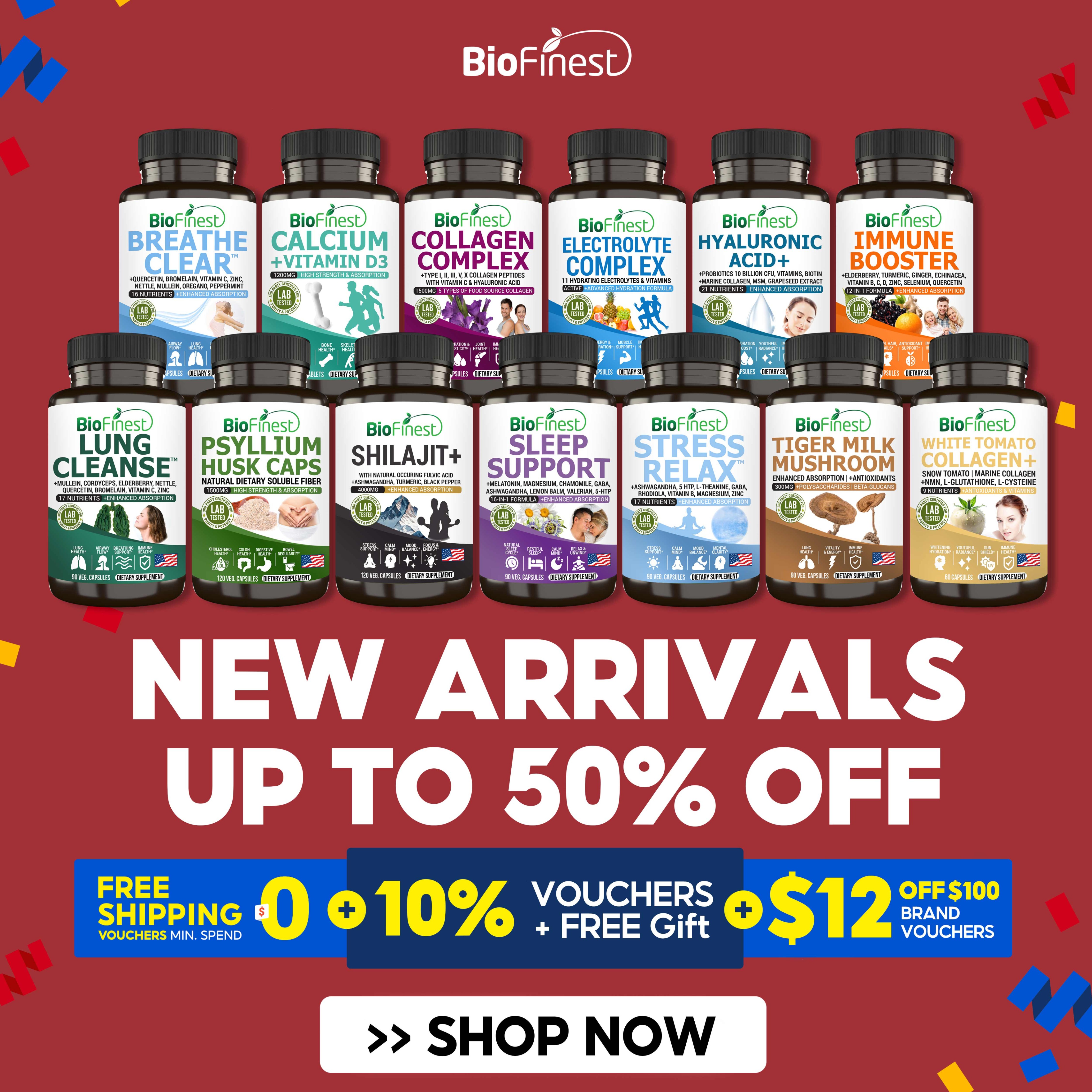 BioFinest Official Store, Online Shop Sep 2025 | Shopee Singapore