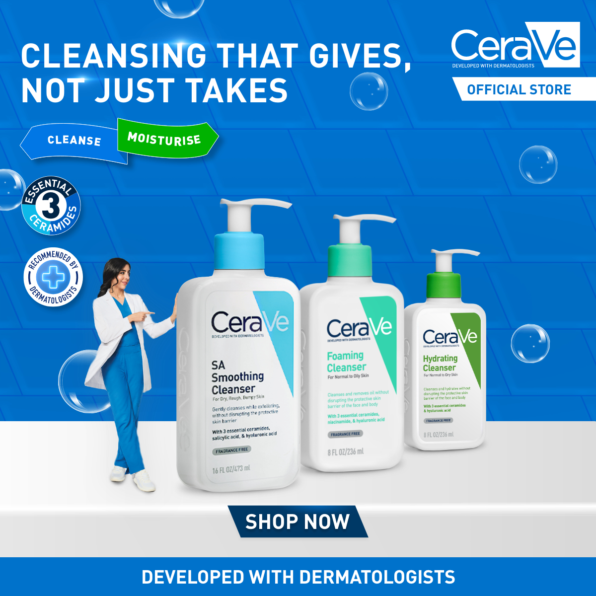 CeraVe Official Store, Online Shop Jul 2025 | Shopee Singapore