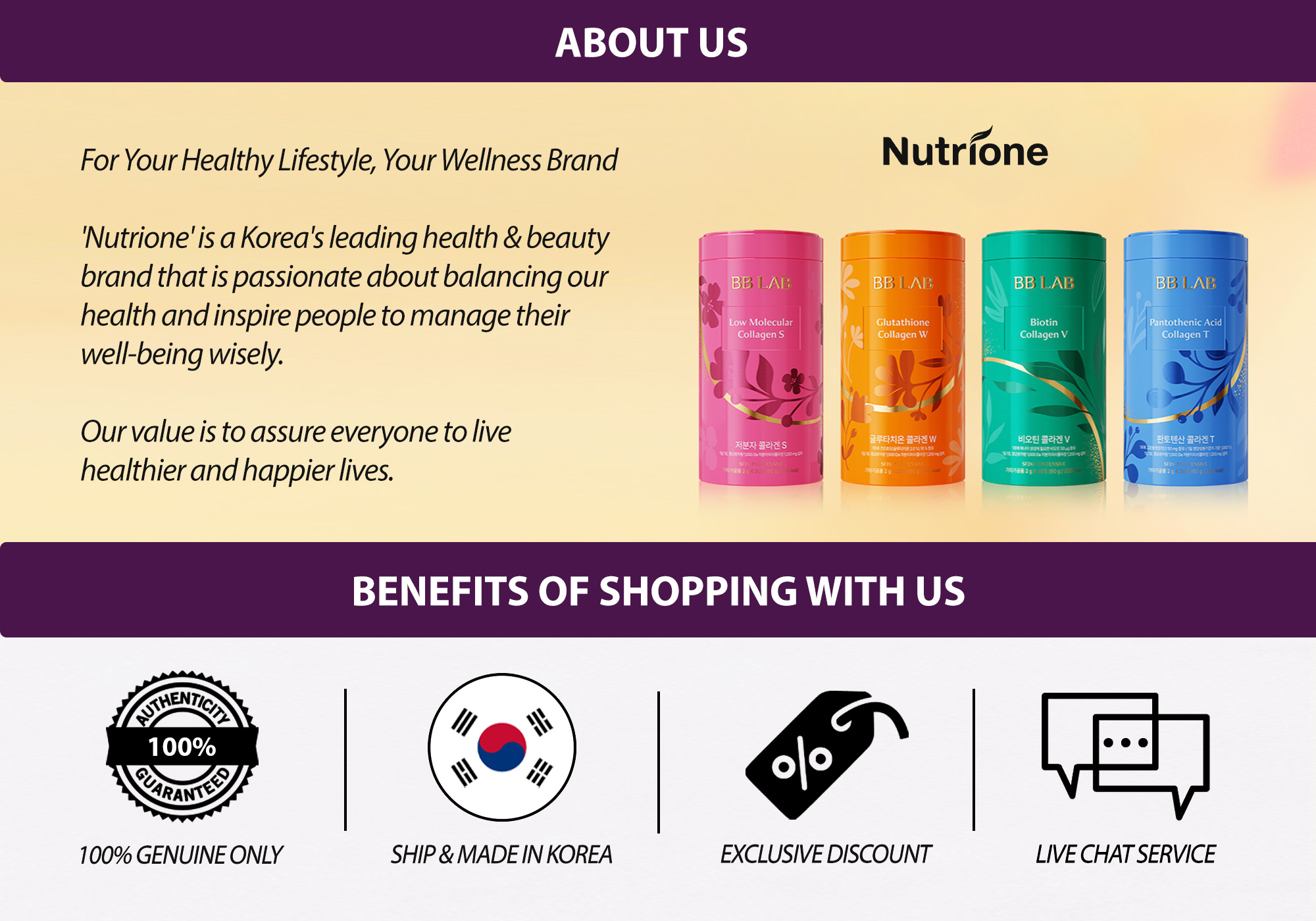 Nutrione Official Store, Online Shop Jul 2024 | Shopee Singapore