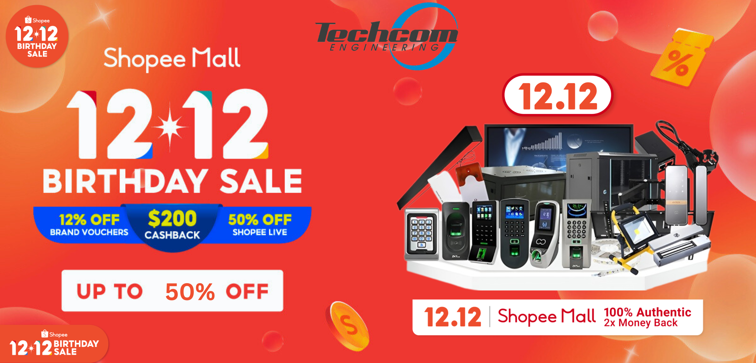 Techcom, Online Shop | Shopee Singapore