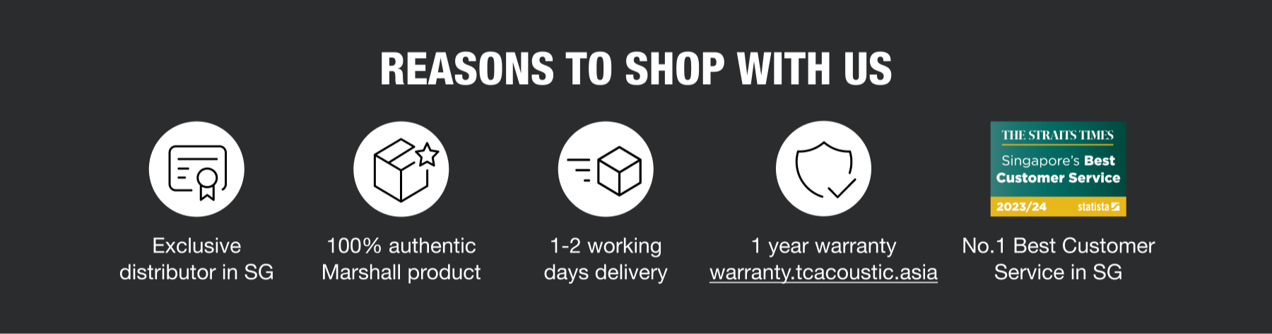 Marshall Official Store, Online Shop May 2024 | Shopee Singapore