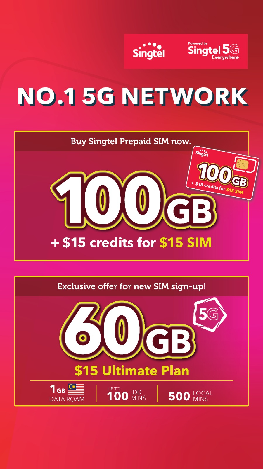 Singtel Prepaid Official Store, Online Shop Jul 2024 | Shopee Singapore