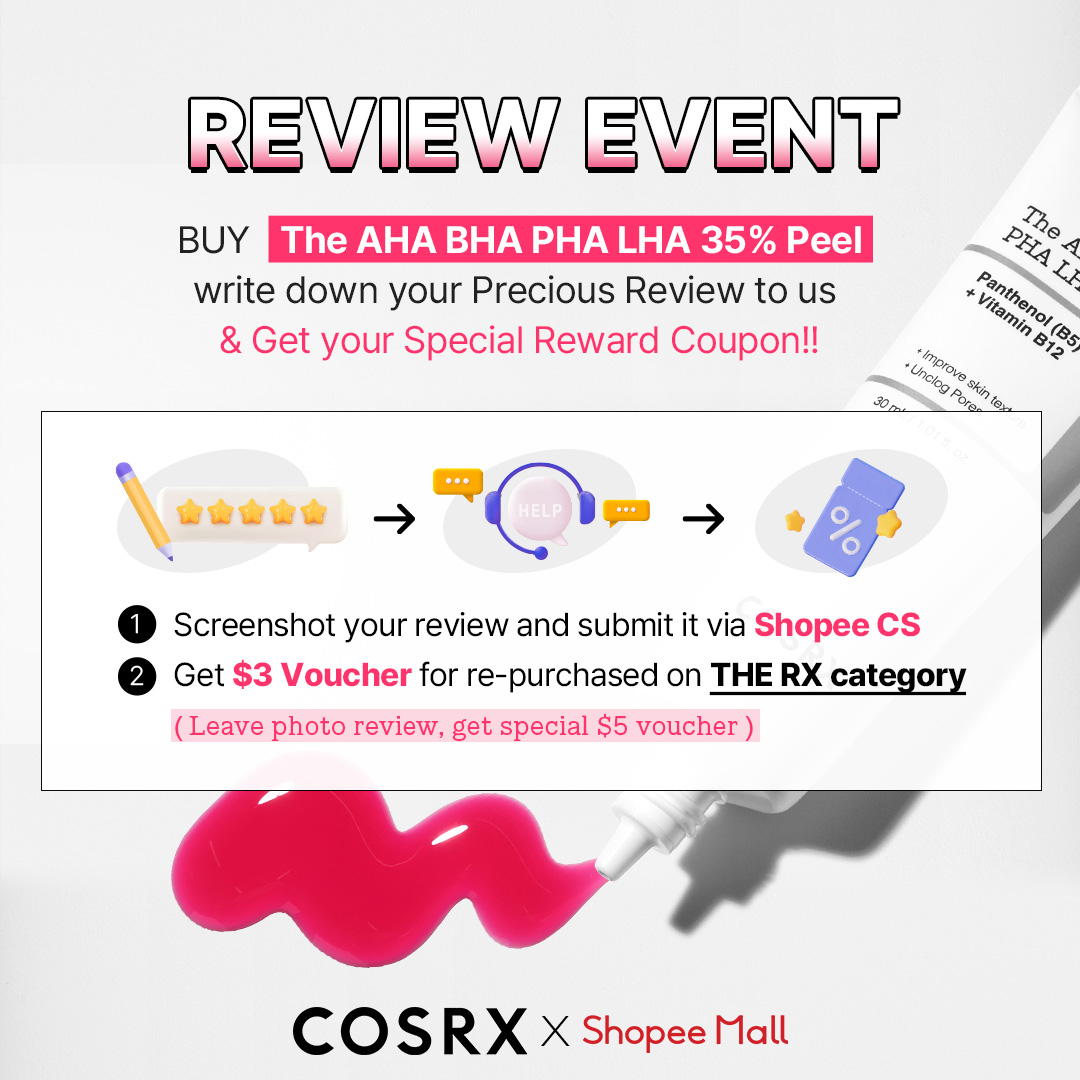 COSRX Official Store, Online Shop Jan 2024 | Shopee Singapore