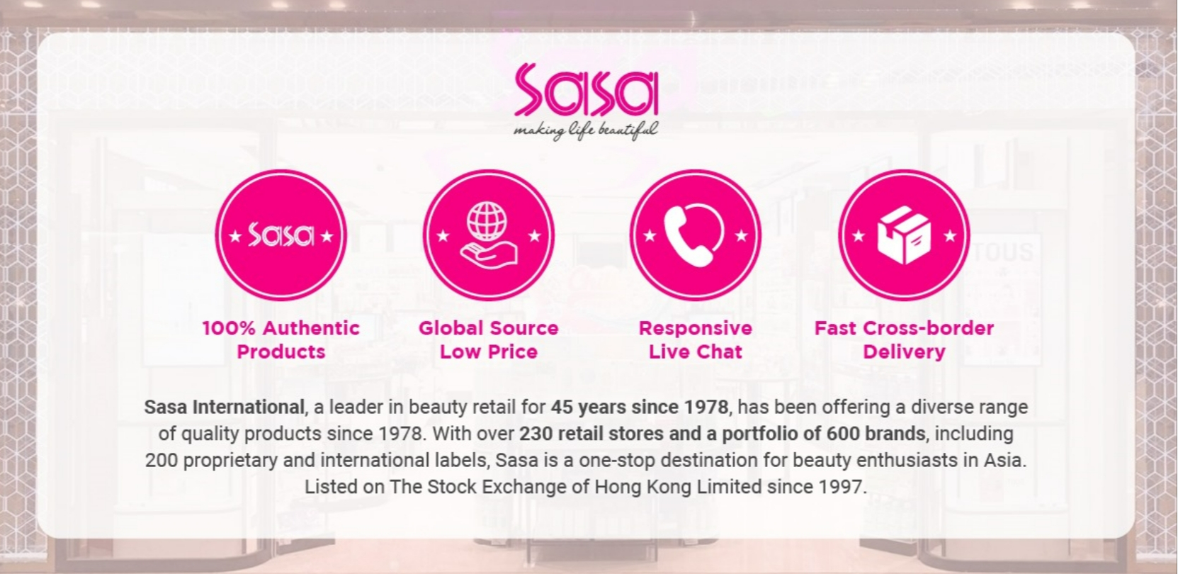 Sasa Official Store, Online Shop Jul 2024 | Shopee Singapore