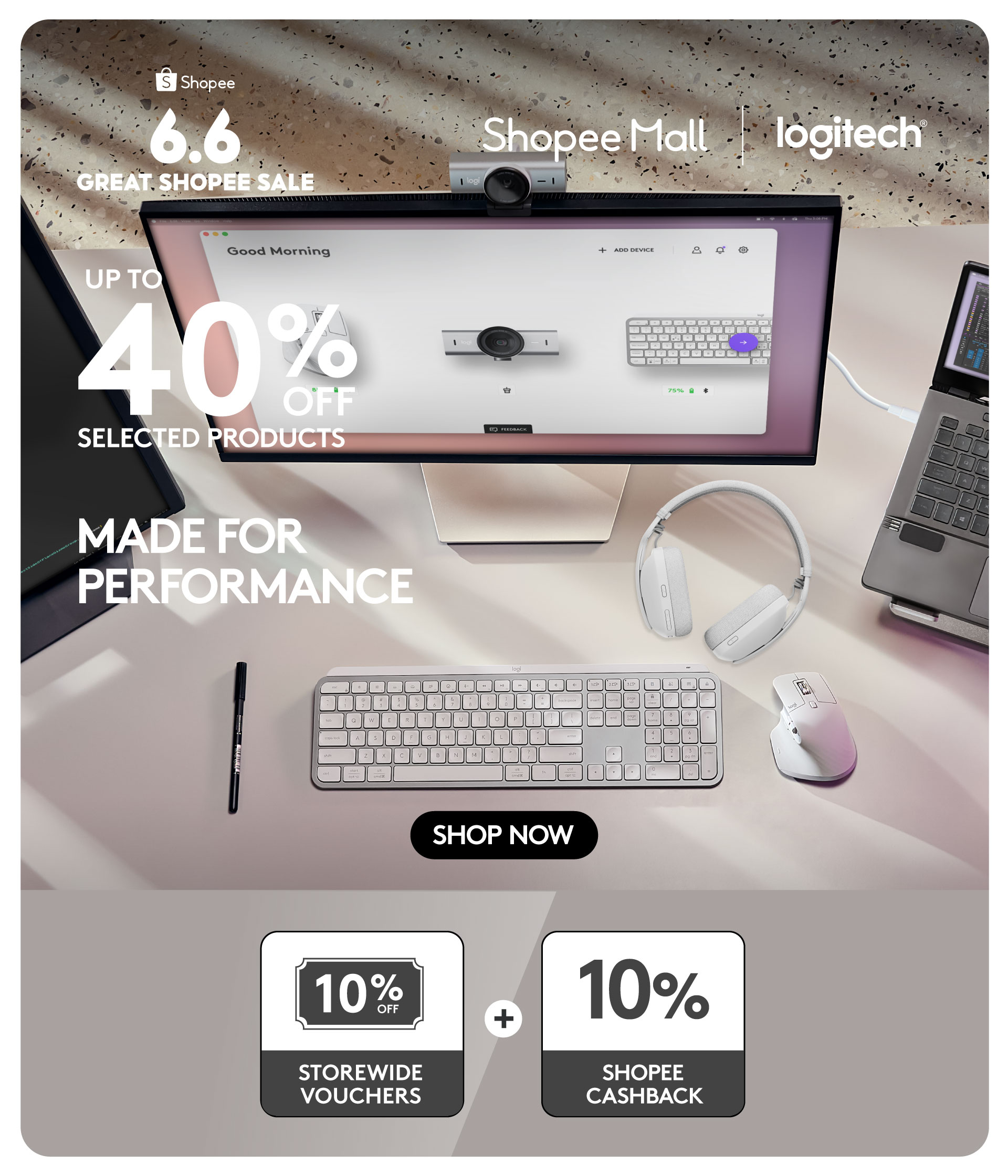 Logitech Official Store, Online Shop Jun 2024 | Shopee Singapore